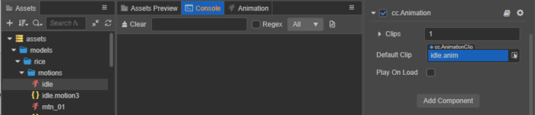 播放动画 (SDK for Cocos Creator) | SDK 教程 | Live2D Manuals & Tutorials