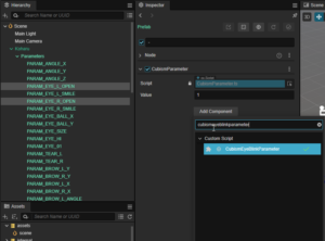 自動まばたきの設定 (SDK for Cocos Creator) | SDKチュートリアル | Live2D Manuals & Tutorials