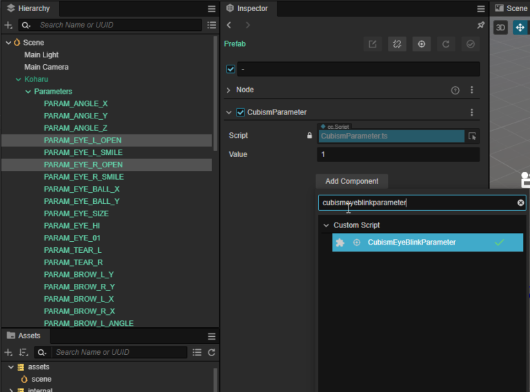 Automatic Eye-blinking Settings (SDK for Cocos Creator) | SDK Tutorial ...