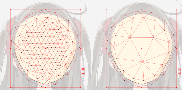 Automatic Mesh generator | Editor Manual | Live2D Manuals & Tutorials